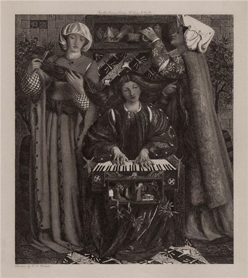 Dante Gabriel Rossetti | A Christmas Carol | MutualArt