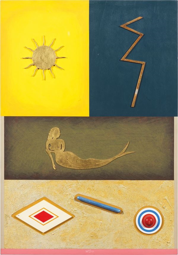 Lucio del Pezzo | Sirena Partenope, 2004 (1933) | MutualArt