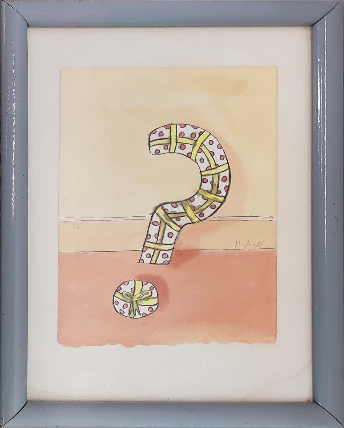 Patrick Hughes | Question mark (1985) | MutualArt