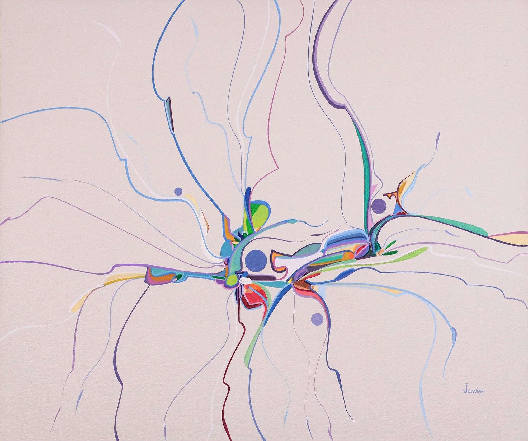 Alex Janvier | CARRY INTO FUTURE | MutualArt