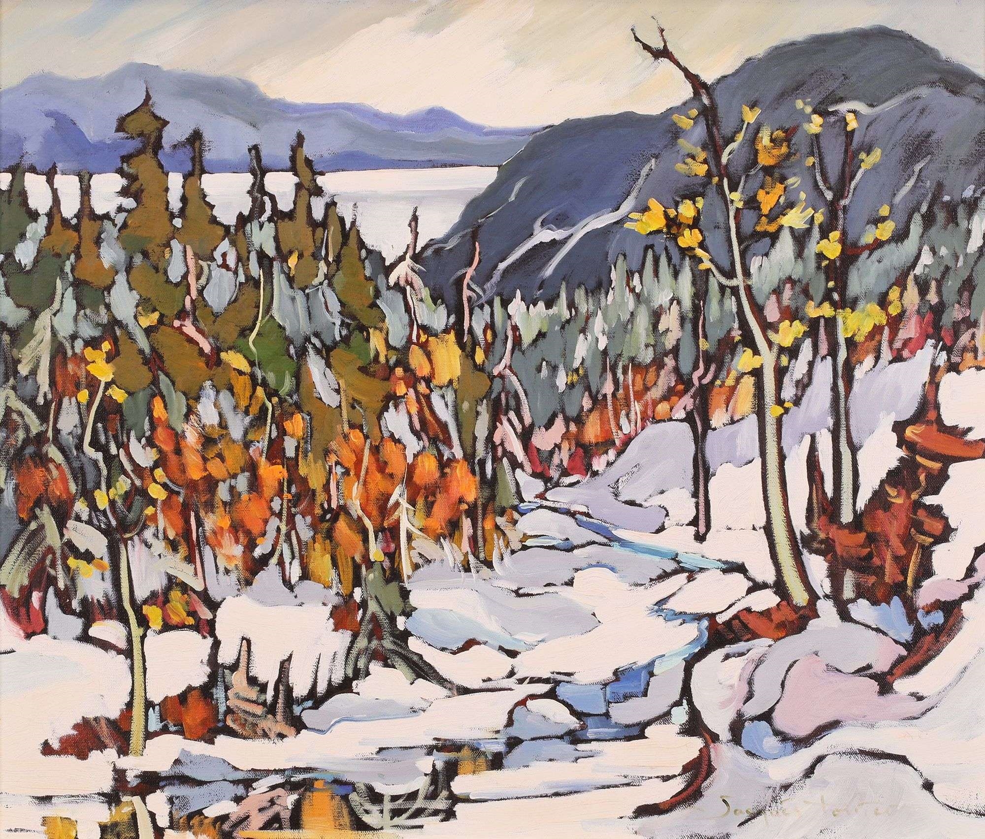 Jacques Poirier | LE RUISSEAU GELE | MutualArt