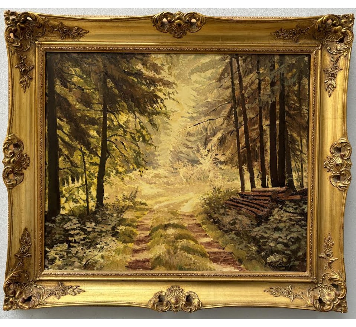 Otto Martinovsky | Prosvícený les | MutualArt