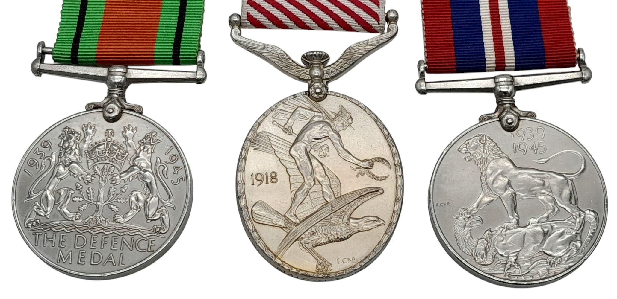 Group of Seven | An Air Force Medal (AFM) (GVIR Fid Def (1950) | MutualArt
