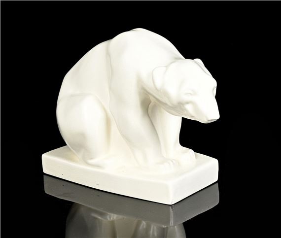 John Rattenbury Skeaping | Art Deco Wedgwood figurine of a polar bear ...