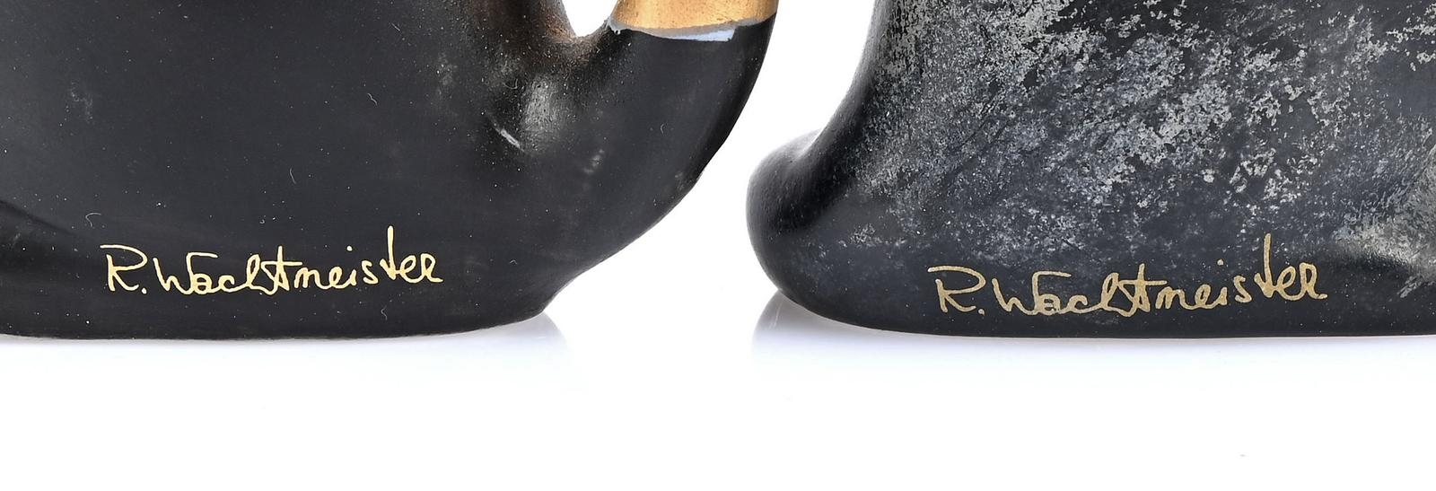 Rosina Wachtmeister | Goebel Cat Fiorella e Silviano porcelain cat figurines by Rosina ...