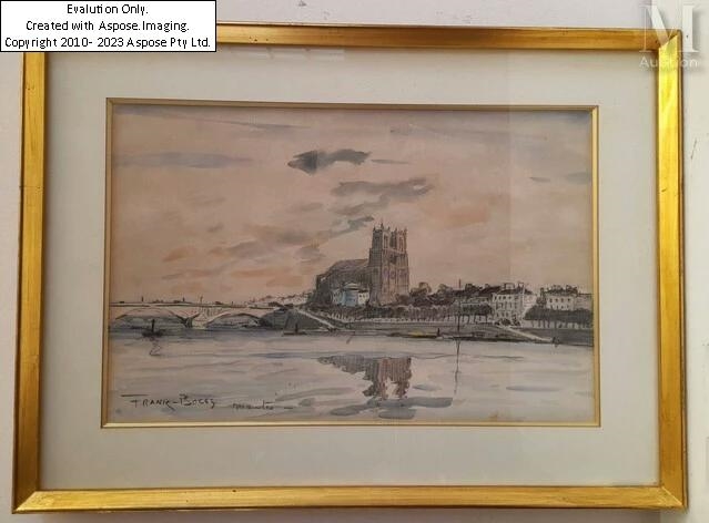 Frank Myers Boggs | Frank BOGGS (1855-1926) Aquarelle | MutualArt