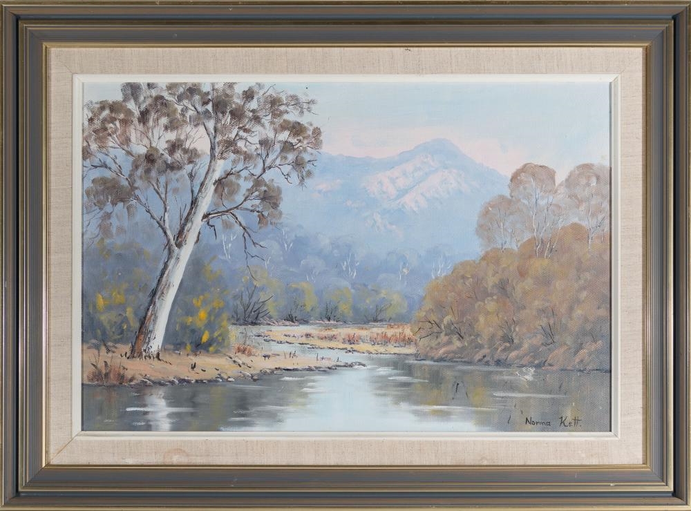 Norma Kett | Norma Kett. Working 1960's in Victoria. Oil painting ...