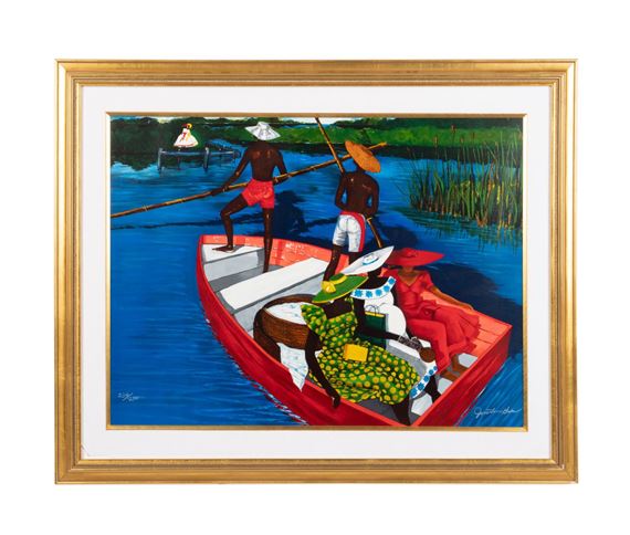 Jonathan Green | ESCORTING RUTH (Circa 1993) | MutualArt