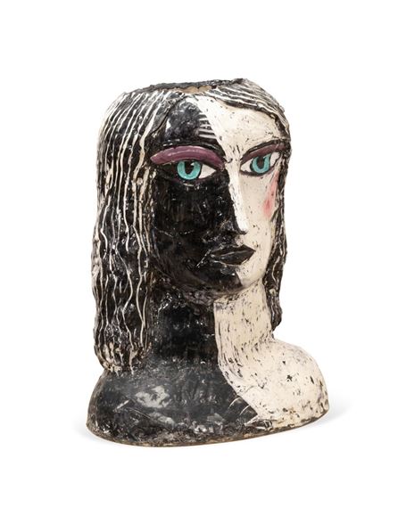 Polly Cook | . Unilted - Female Bust Jardiniere | MutualArt