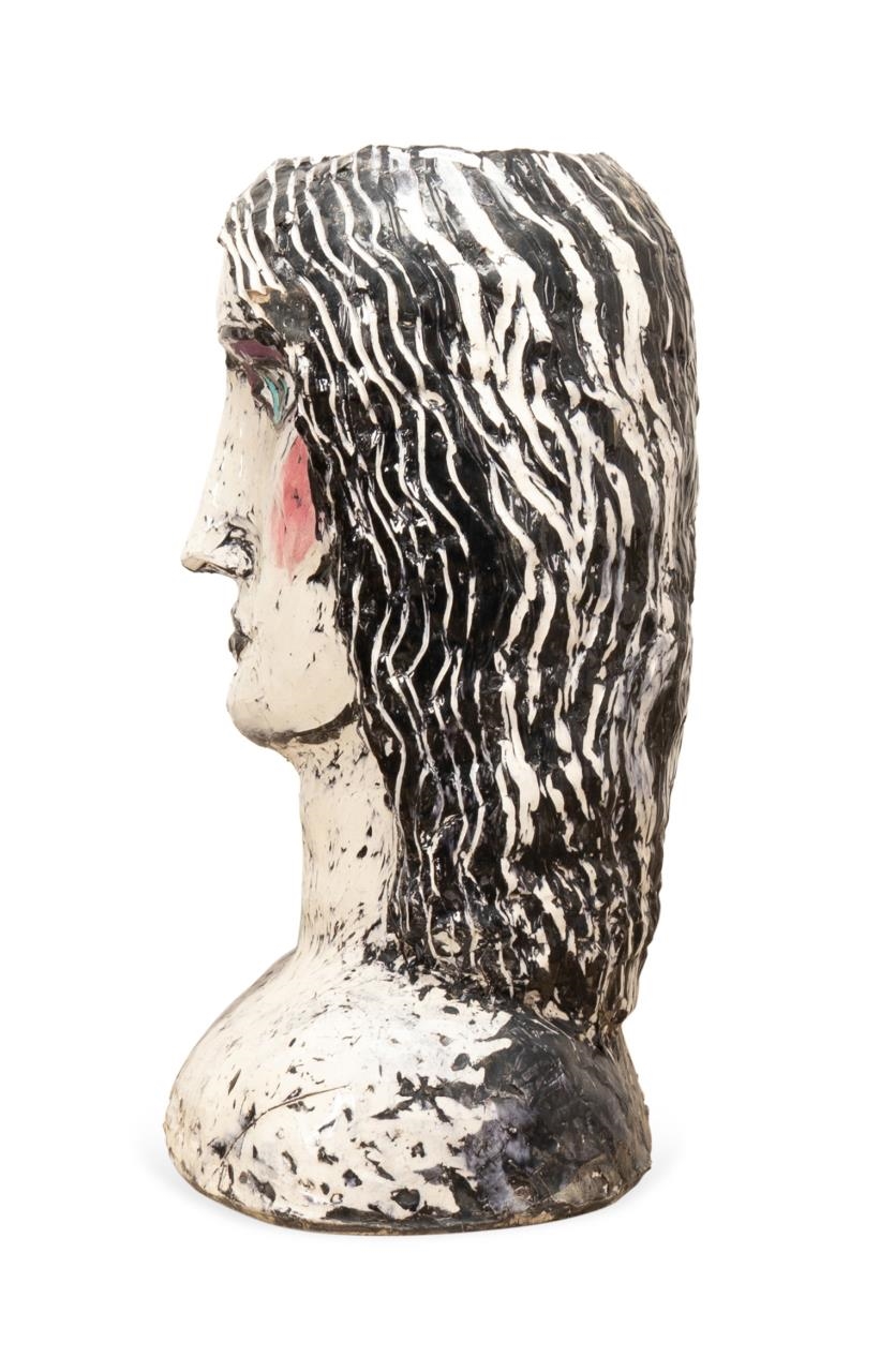 Polly Cook | . Unilted - Female Bust Jardiniere | MutualArt