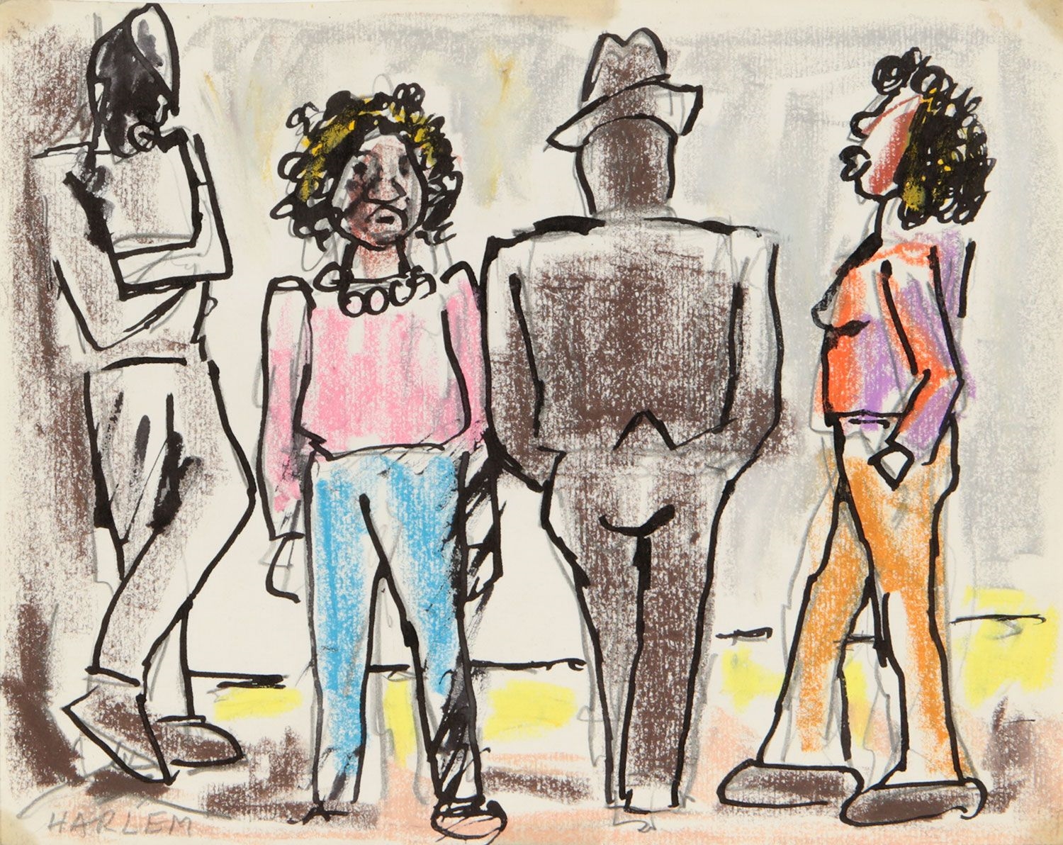 Josef Herman | HARLEM | MutualArt