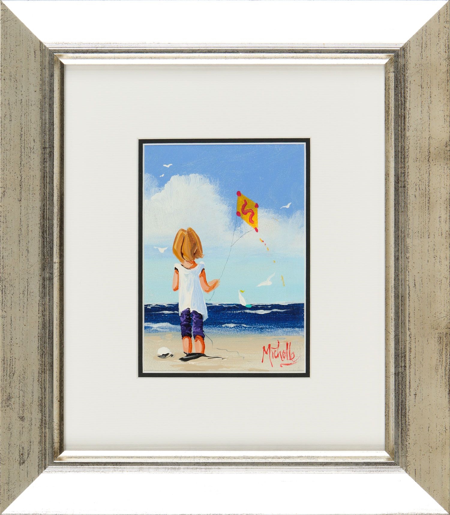 Michelle Carlin | YOUNG GIRL WITH KITE | MutualArt