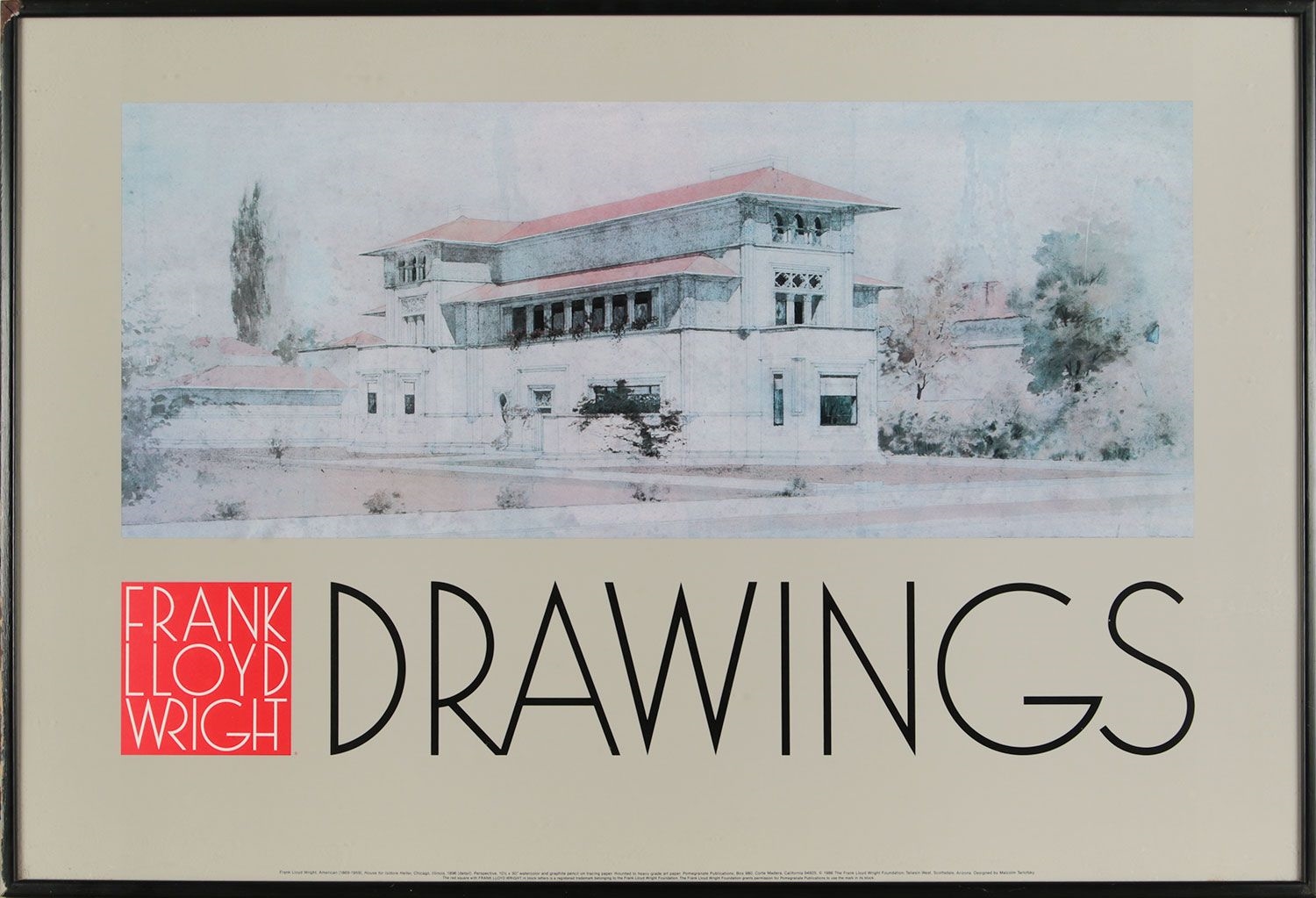 Frank Lloyd Wright | FRANK LLOYD WRIGHT DRAWINGS | MutualArt