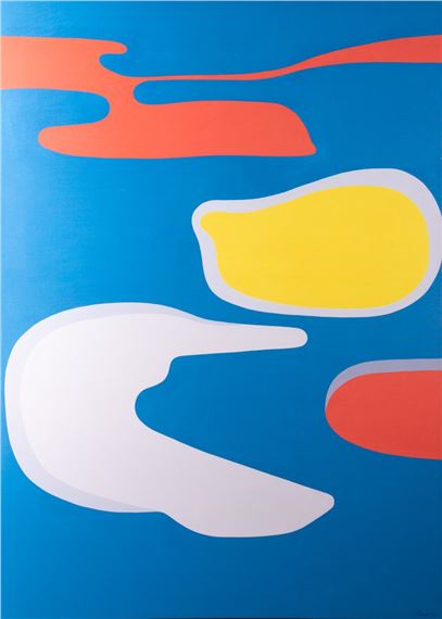 Erle Loran | Color Pools (1972) | MutualArt