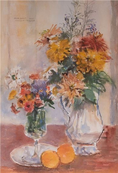 Charles Quest | Floral Still Life (1964) | MutualArt