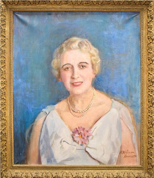 Edith M. Leeson Everett | Portrait of Margueritte Anderson | MutualArt