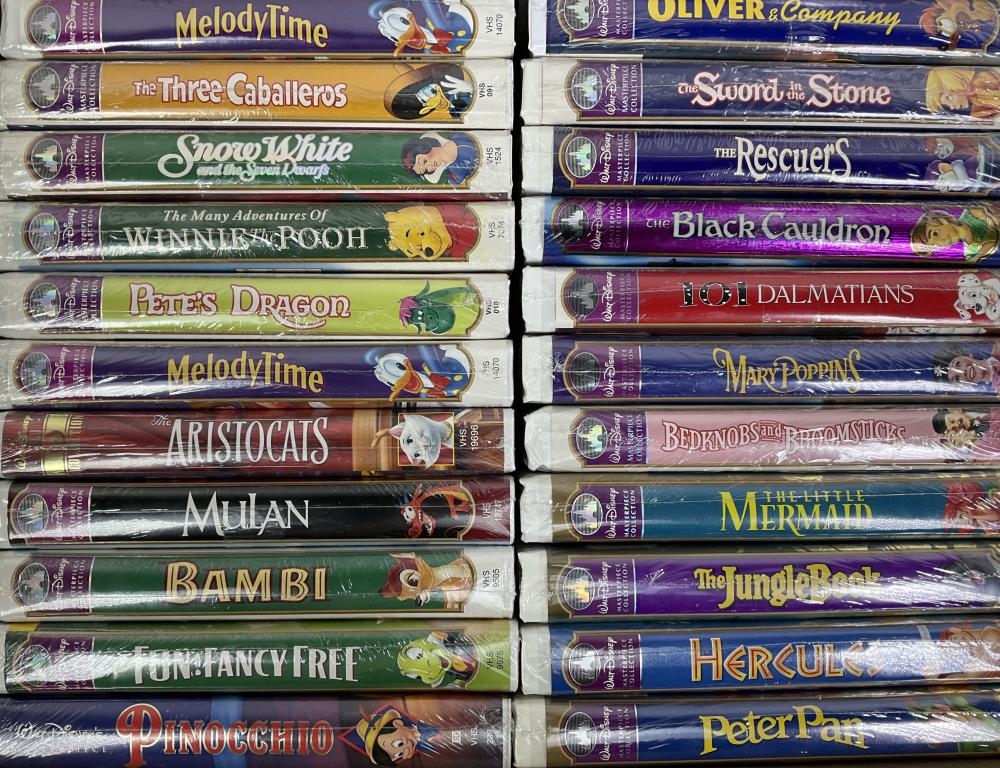 Peter Pan | 38) Sealed Disney VHS Movies | MutualArt