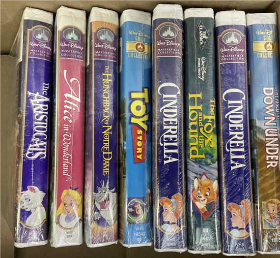 Peter Pan | 38) Sealed Disney VHS Movies | MutualArt