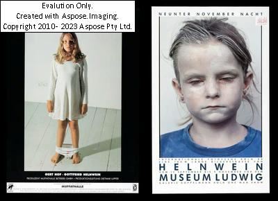 Gottfried Helnwein | Gottfried Helnwein *, 2 Plakate (1988) | MutualArt