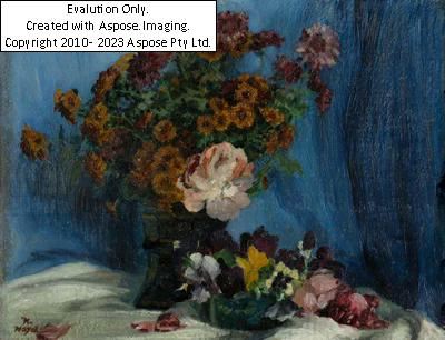 Karl Hayd | (Hainburg 1882-1945 Linz) Stillleben mit Blumen | MutualArt