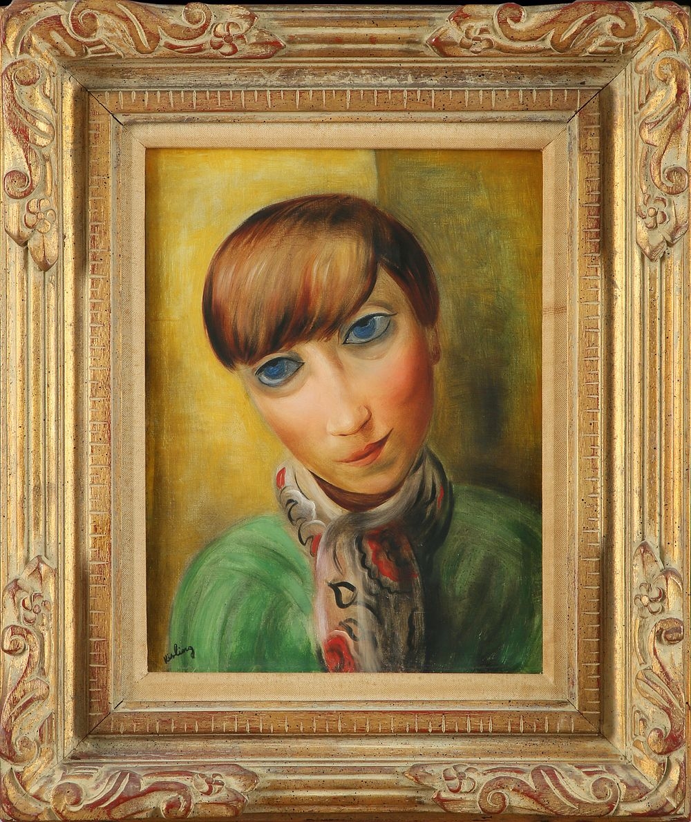 Moïse Kisling | Renee Kisling Portrait (1920) | MutualArt