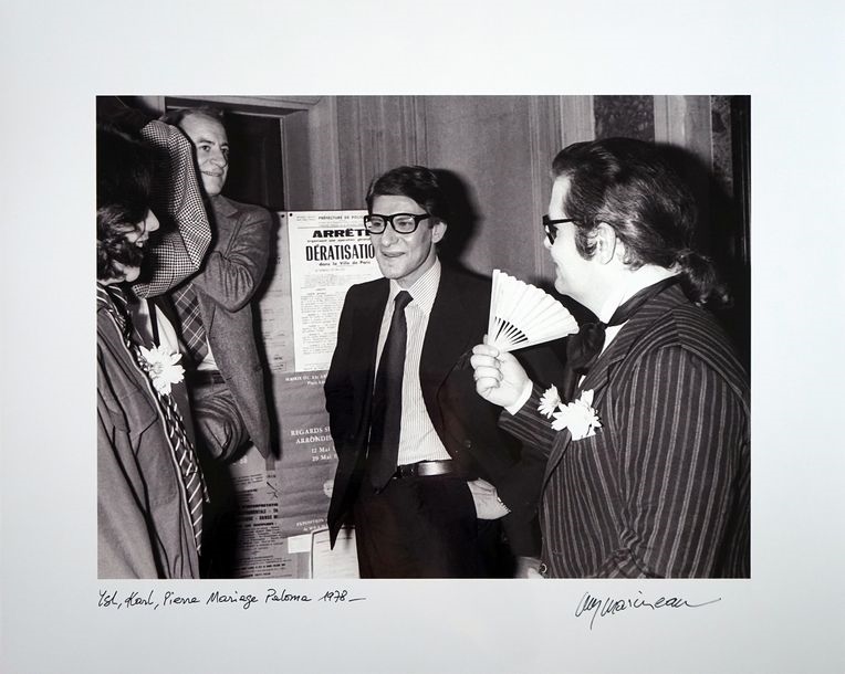 Anker Spang-Larsen | Yves Saint Laurent, Karl, Pierre Bergé mariage ...