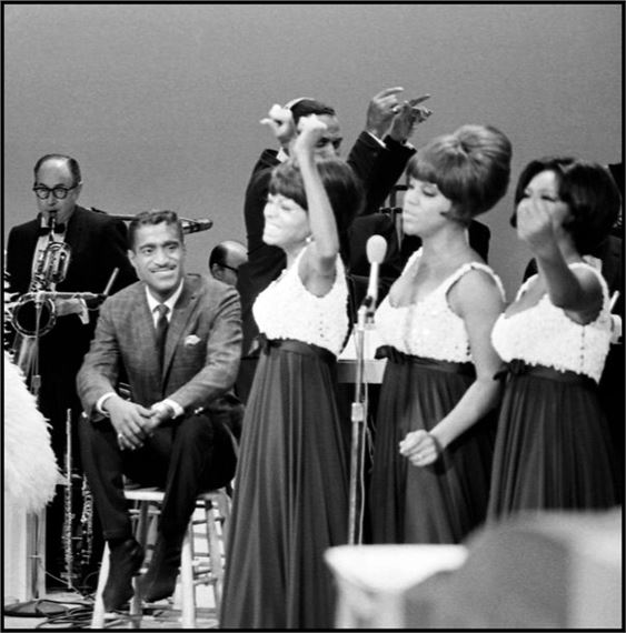 Anker Spang-Larsen | Diana Ross Suprems Sammy Davis Jr print on Canson ...