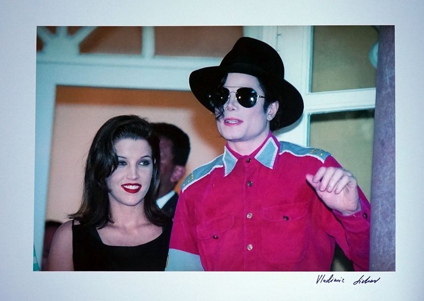 Anker Spang-Larsen | Michael Jackson and Lisa Marie Presley Silver ...