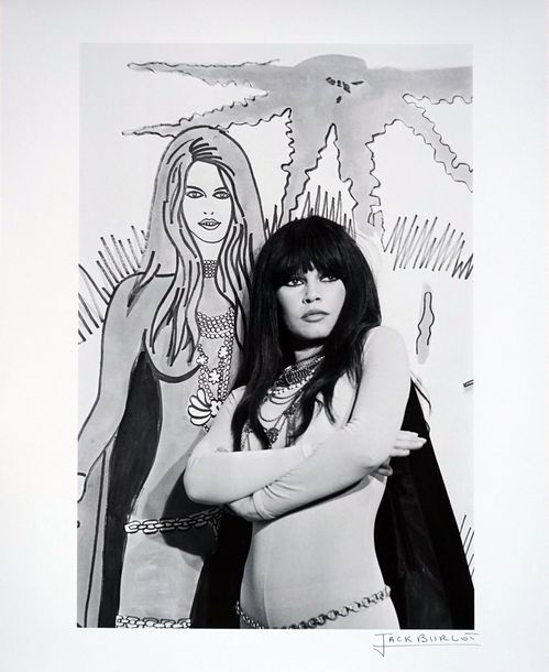 Anker Spang-Larsen | Brigitte Bardot Comic Strip Silver print, size ...