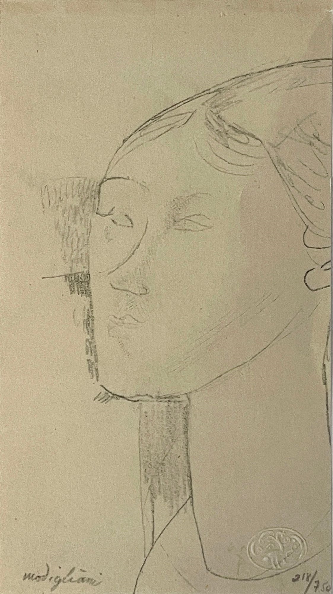 Amedeo Modigliani | Amedeo Modigliani - Portrait de Beatrice Hastings ...
