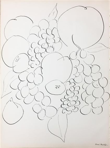 Henri Matisse | Henri Matisse - Fruit (1938) | MutualArt