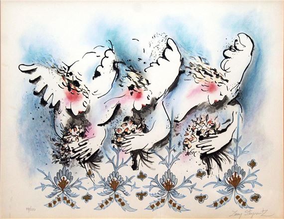 Zamy Steynovitz | Zamy Steynovitz - Simchat Chayim - Cherubim | MutualArt