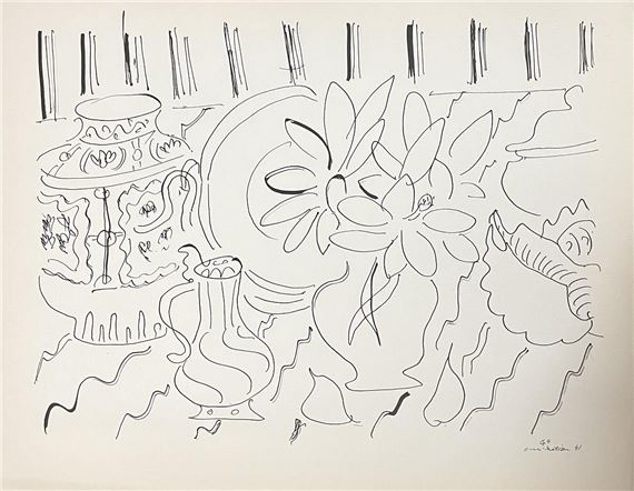 Henri Matisse | Henri Matisse (After) - Still Life 17 (1943) | MutualArt
