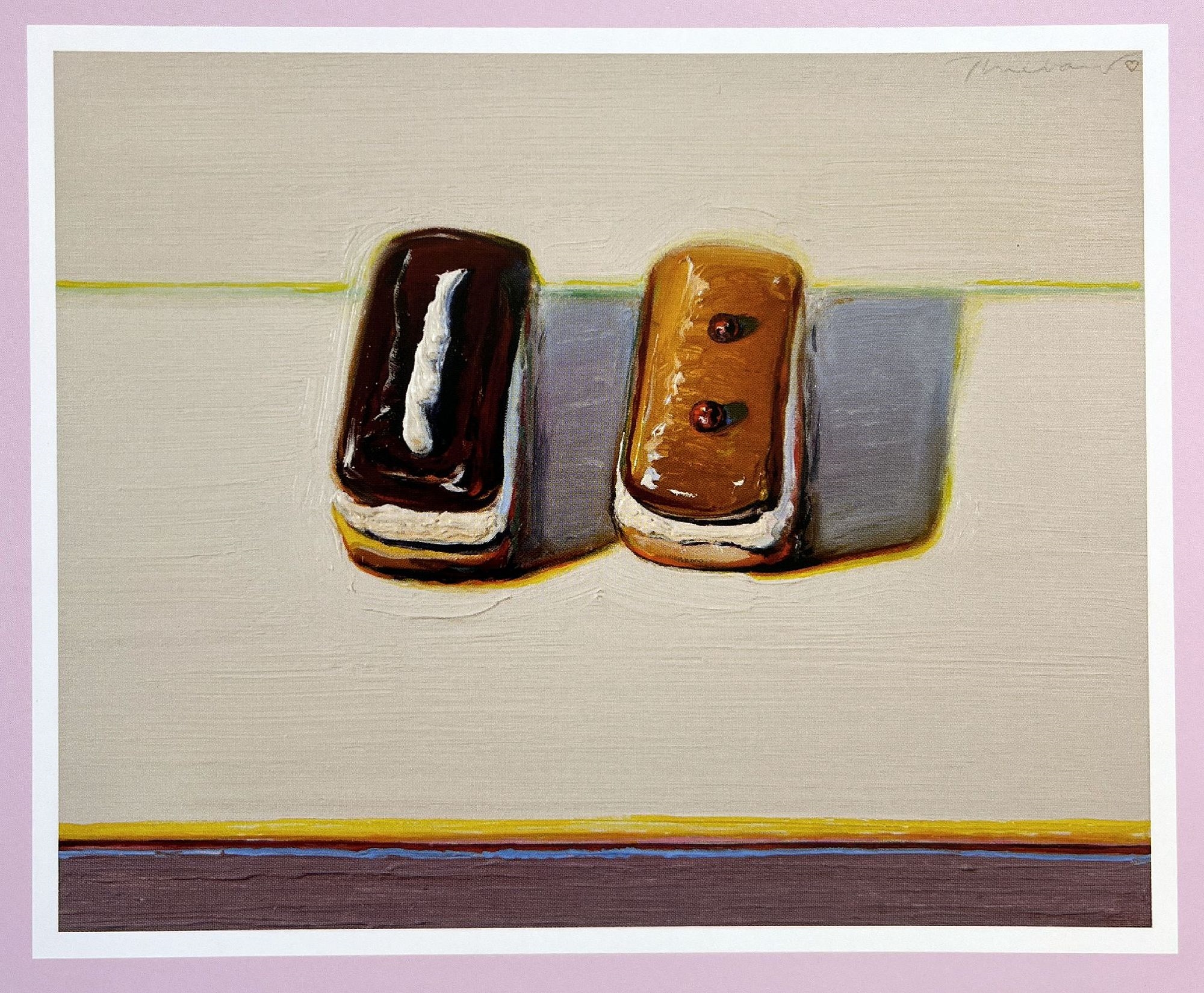 Wayne Thiebaud | Wayne Thiebaud - Chocolate & Maple (2019) | MutualArt