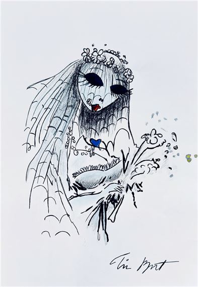 Tim Burton | The bride | MutualArt