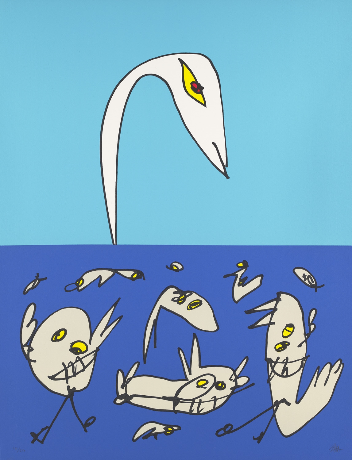 Antonio Saura | El Patito Feo (1997) | MutualArt