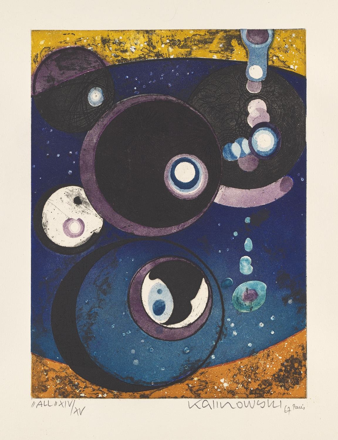 Horst Egon Kalinowski | 2 Arbeiten (1967) | MutualArt