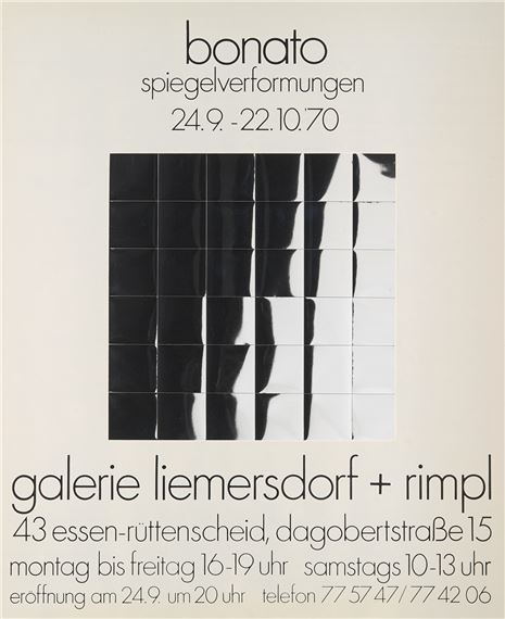 Victor Bonato | Spiegelverformungen (1970) | MutualArt