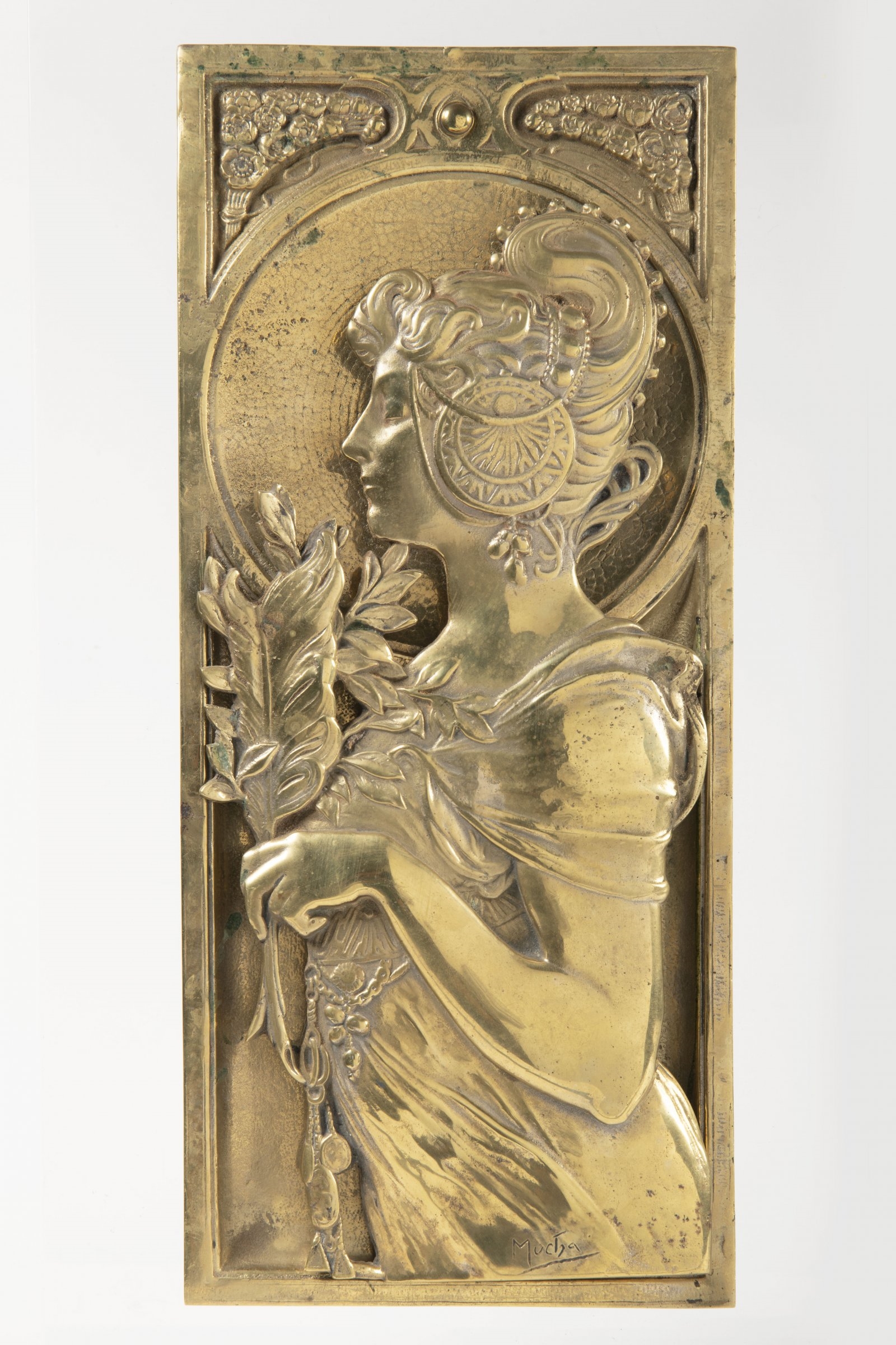 Alphonse Mucha | FEATHER (1900) | MutualArt