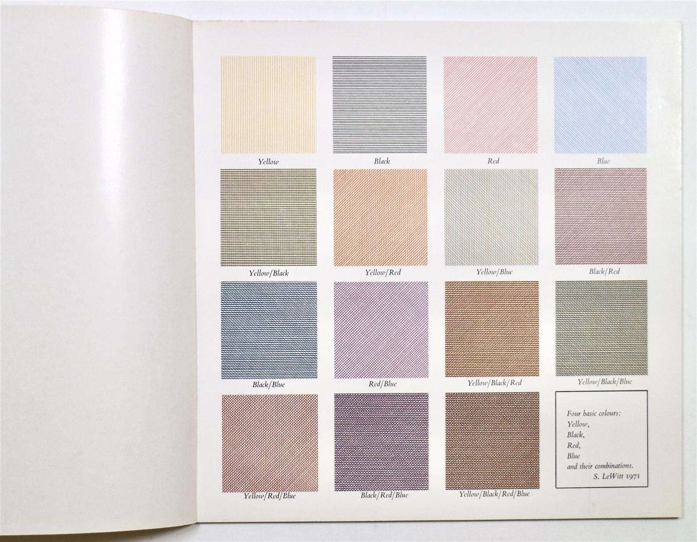 Sol LeWitt | Four Basic Colours and their Combinations (1971) | MutualArt