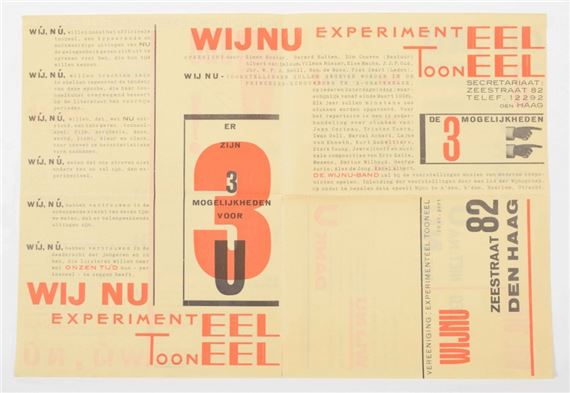 Piet Zwart | Wij Nu Experimenteel Tooneel (1925) | MutualArt
