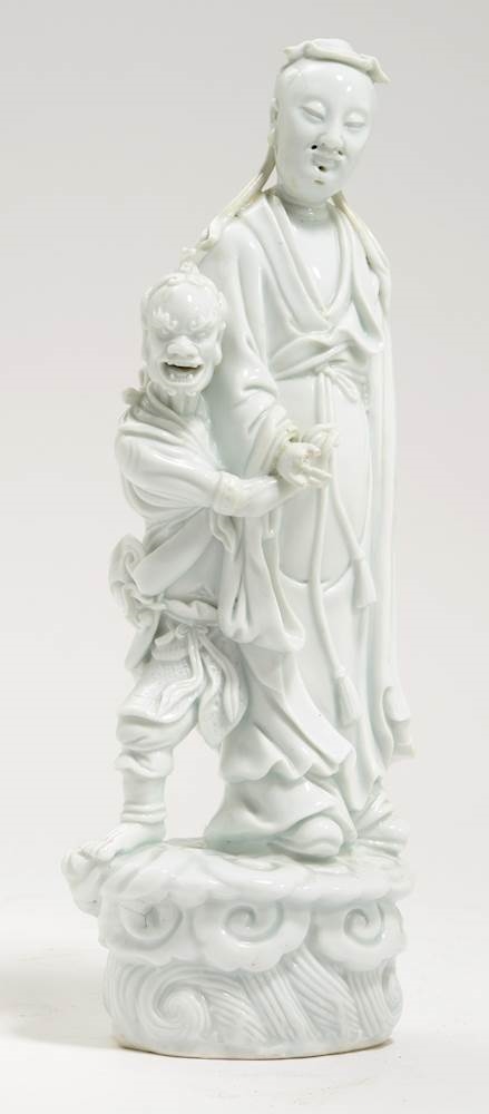 Chinese School, 19th Century | A DEHUA GROUP OF WENCHANG AND KUIXING ...