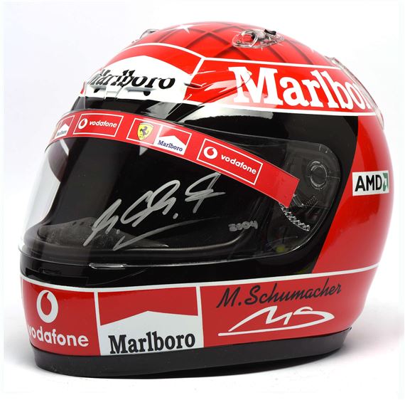 Michael Schumacher | Signed Michael Schumacher Racing Helmet - 2004 ...