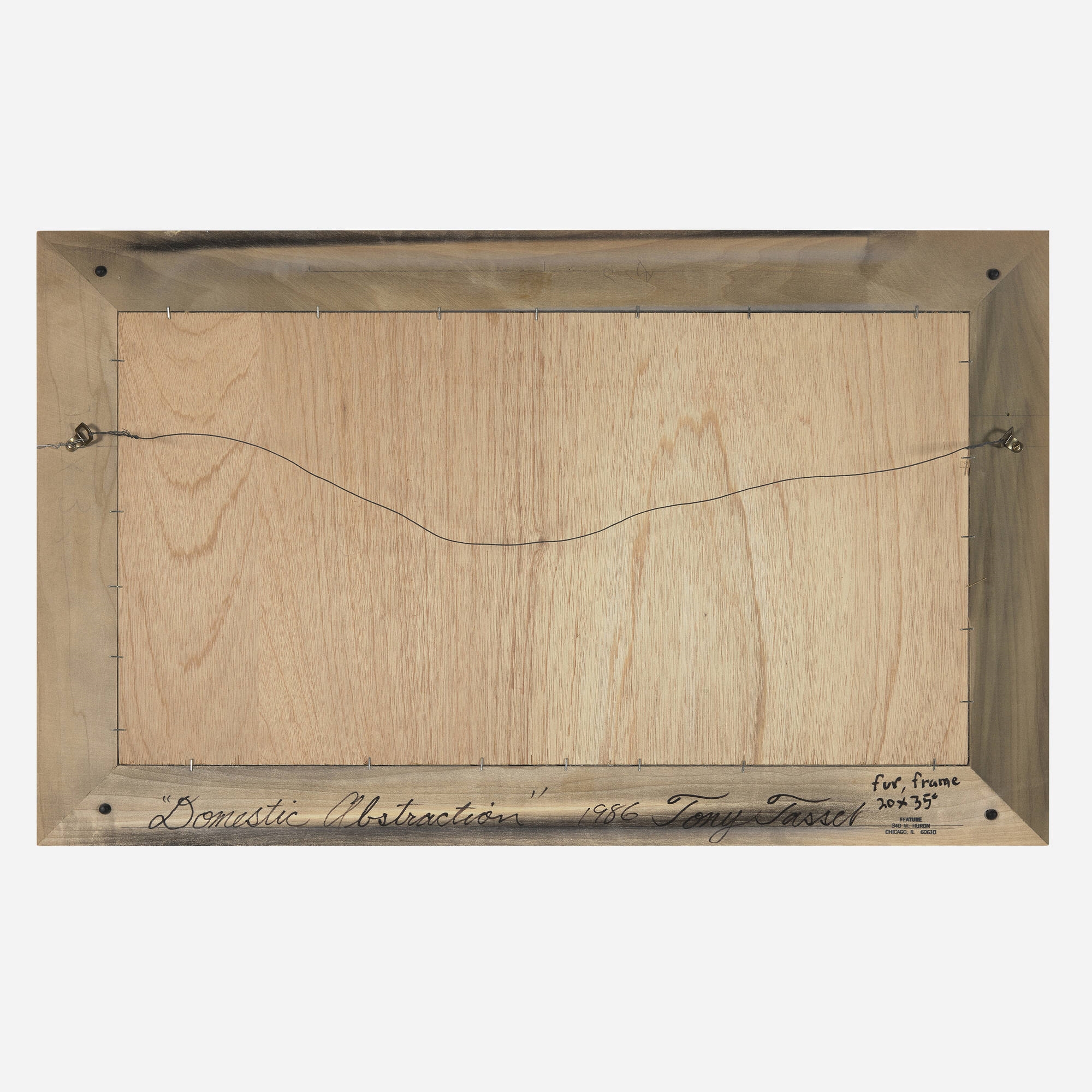 Tony Tasset | Domestic Abstraction (1986) | MutualArt