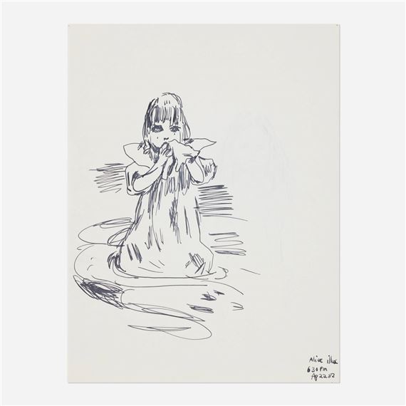 Karen Kilimnik | Alice (double-sided) (1982) | MutualArt