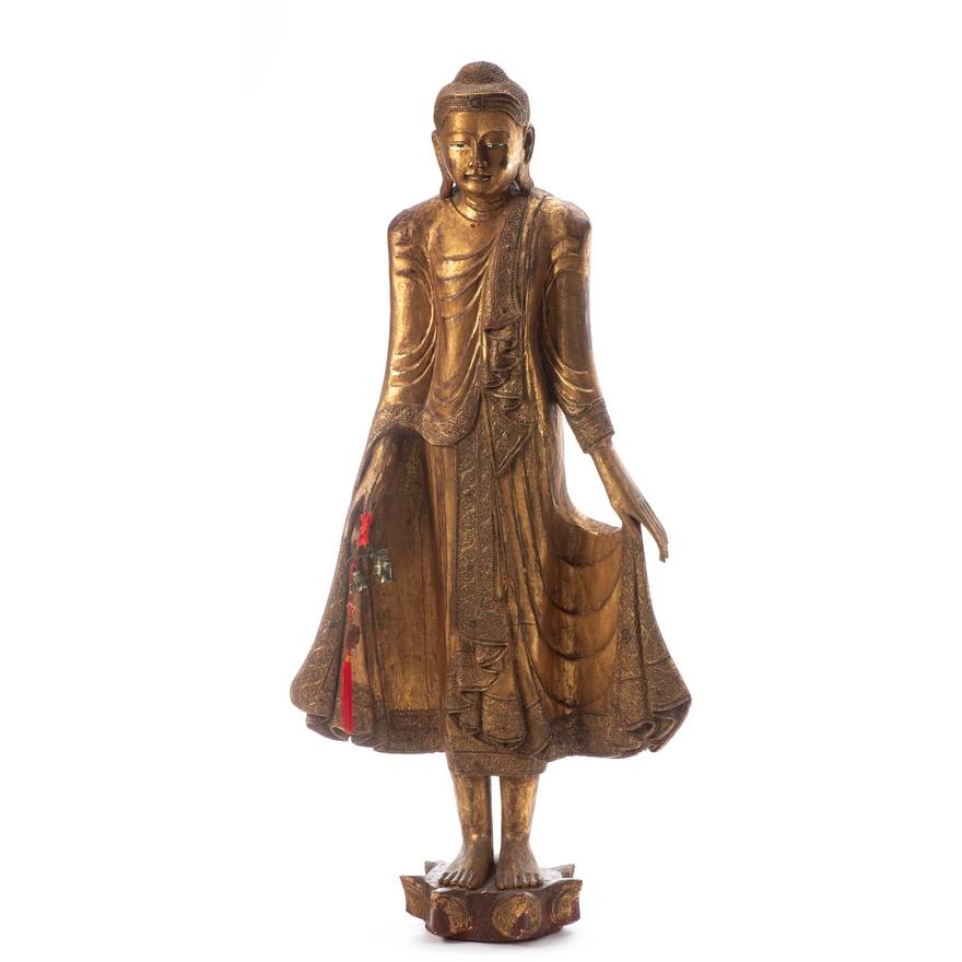 Thai School, 19th Century | Orant debout de style Bangkok | MutualArt