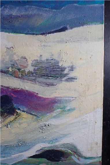 Claude Mancini | Le au bleu HsT | MutualArt