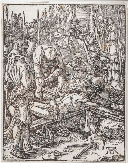 Albrecht Dürer | Christ nailed to the Cross (1511) | MutualArt