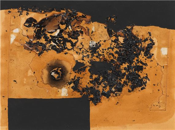 Alberto Burri | Combustione | MutualArt