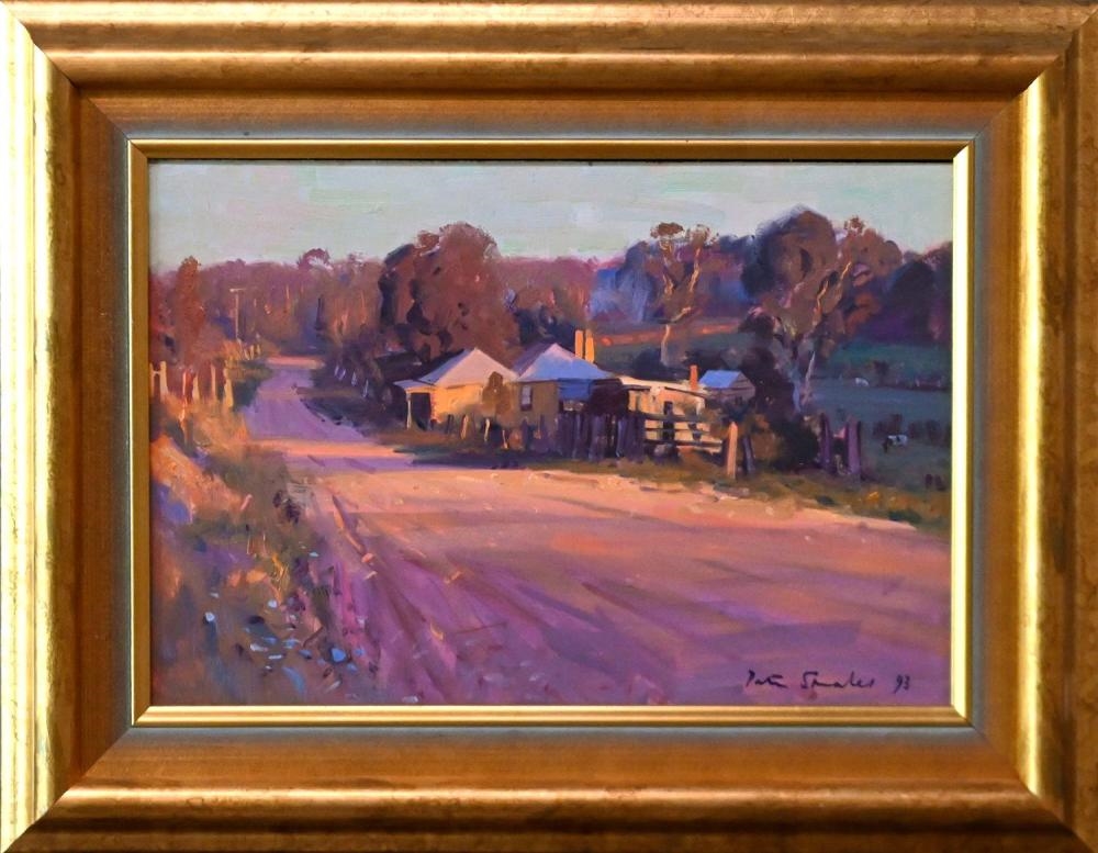 Peter Smales | EVENING GLOW - DONKEY GULLY 1993 (1993) | MutualArt